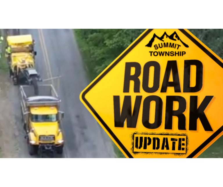 Road Work – Paving & Culvert Update – Summit Township, Erie County, PA