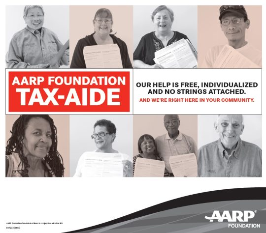 AARP Tax-Aide – Free Tax Assistance – Summit Township, Erie County, PA